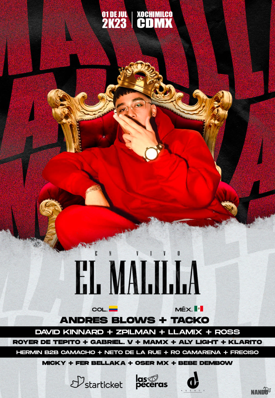 EL MALILLA EN VIVO • 01 JUL • 05 PM • Comprar boletos - Starticket
