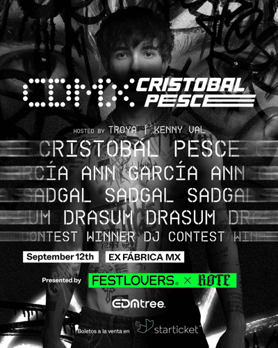 CRISTOBAL PESCE EN CDMX • 12 SEPTIEMBRE • 08 PM • Compra boletos para ...